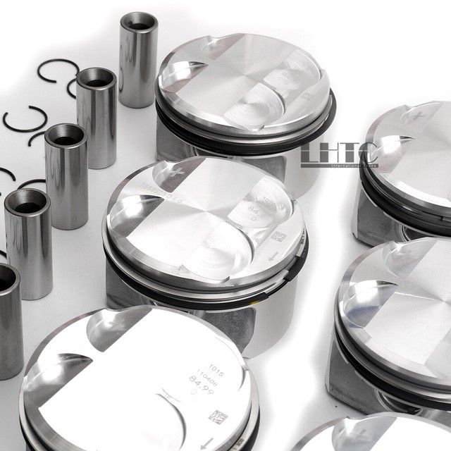 2006-2013 BMW 1 3 5 X Z Series N52 Engine MAHLE 6pcs Piston OEM ...
