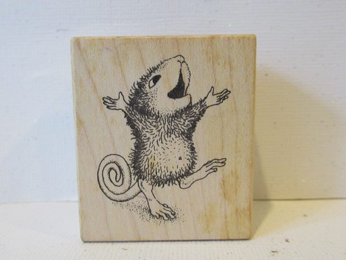 House Mouse stamp MAXWELL Retired Stampa Rosa | eBay