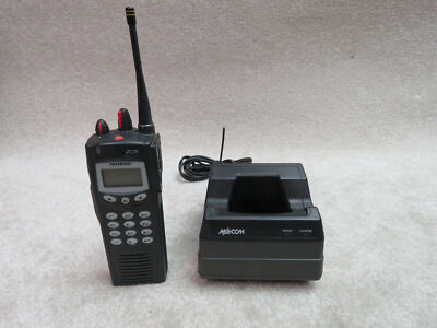 Ma-com Harris P7100 ip 2 way radio with Desktop Charger MACOM - no ...