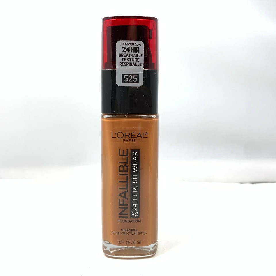 L'Oreal Infallible Foundation Up To 24H Fresh Wear SPF25 1.0fl.oz./30ml ...