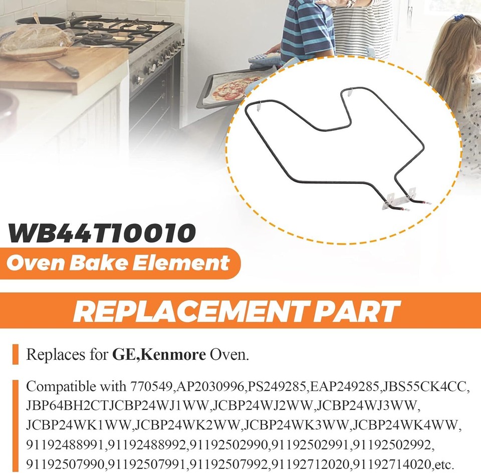 Heating Element Bake Element Replacement Ge Stove Oven Element Suitable ...
