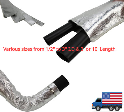Heat Sheath Sleeve Sewn Aluminized Sleeving for Ultimate Hi-Temp ...