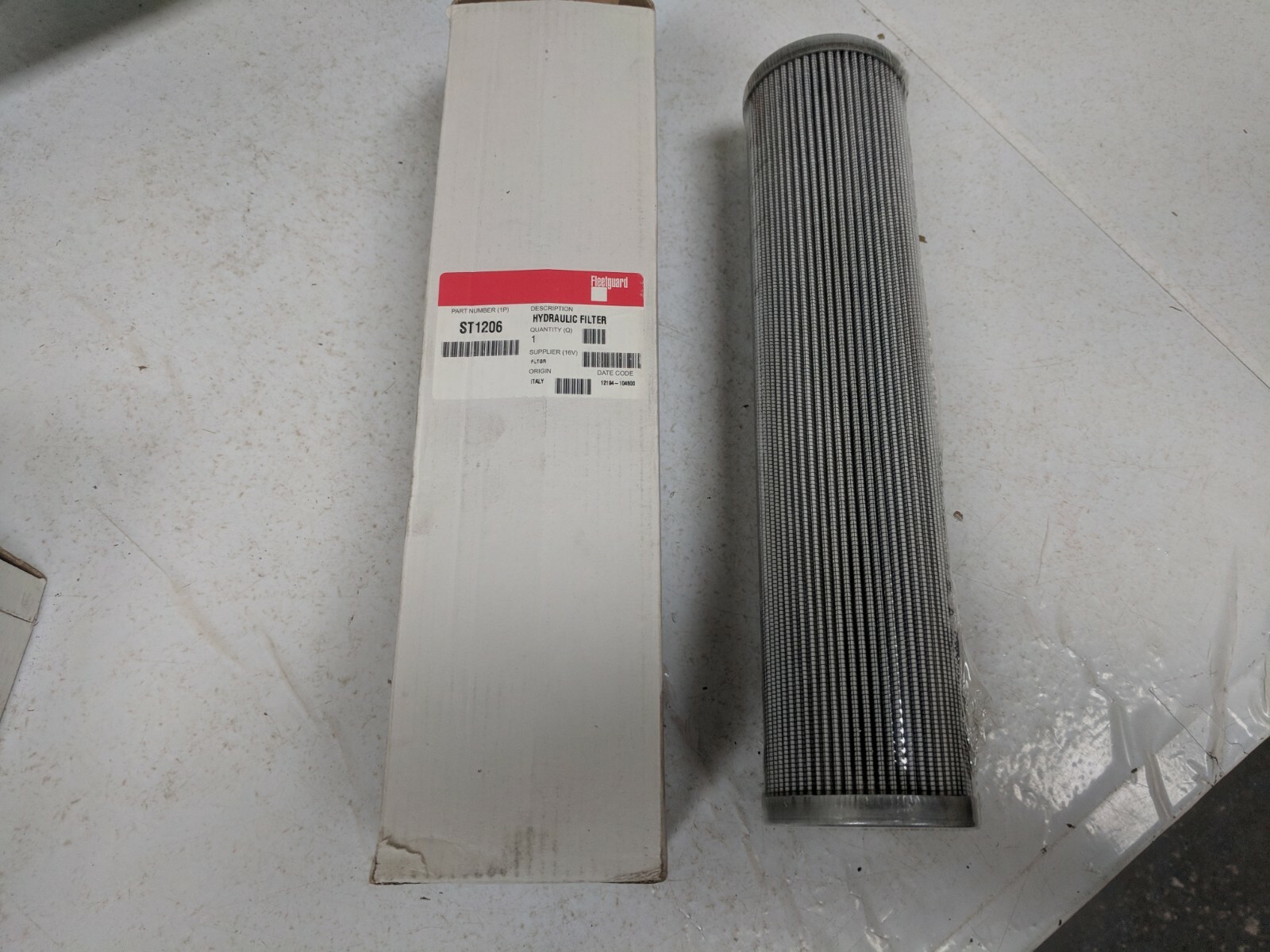 FLEETGUARD HYDRAULIC FILTER ST1206 | eBay