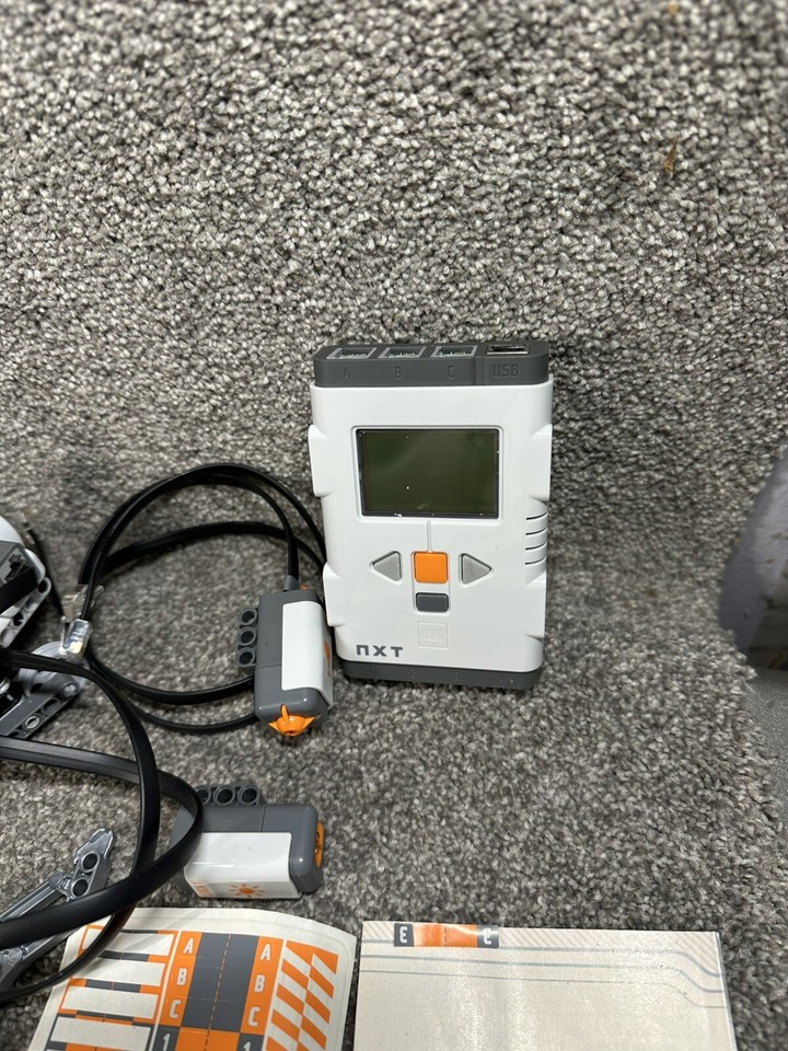 Mindstorms NXT Lego #8527 Build & Program Robot Set - UNTESTED ...