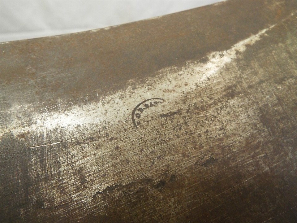 D.R Barton Cooper's Chamfer Shave Draw Knife Plane Iron Tool Rochester ...