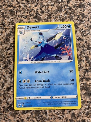DEWOTT 034/185 SWSH04 VIVID VOLTAGE POKEMON CARD UNCOMMON NM/M FAST ...