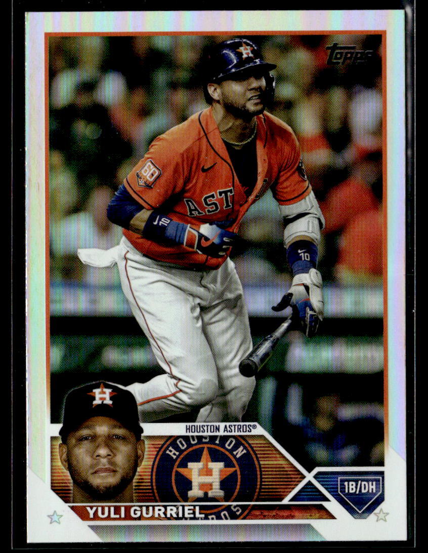 2023 Topps #469 Yuli Gurriel Rainbow Foil NM - MNT | eBay
