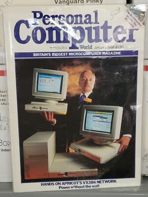 Personal Computer World (Jan 1988) Pre-Owned UK Magazine, Warehouse ...