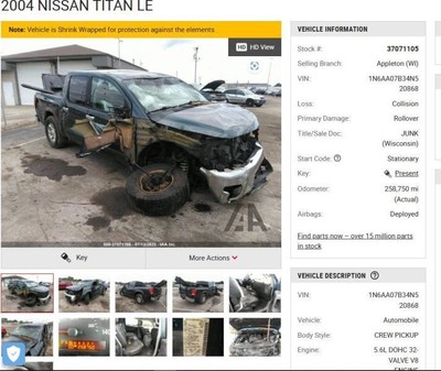 Driver Left Front Spindle/Knuckle Fits 04-15 17-20 ARMADA 4125283 | eBay