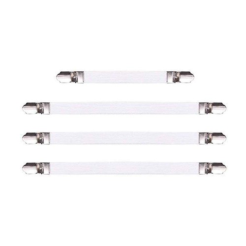 4 PCS Elastic Fastener Adjustable Ironing Board Cover and Pad ...