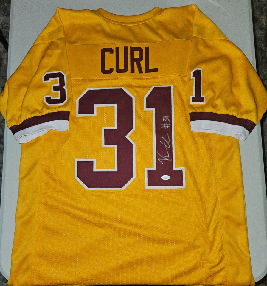 Kam Curl Washington Commanders Custom Autograph Jersey w/free Autograph ...