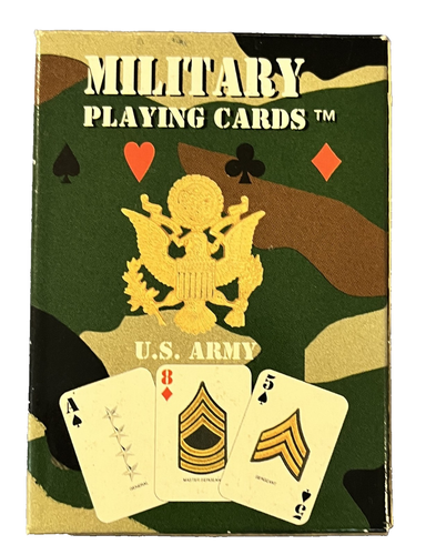 Military Playing Cards U .S ARMY | eBay