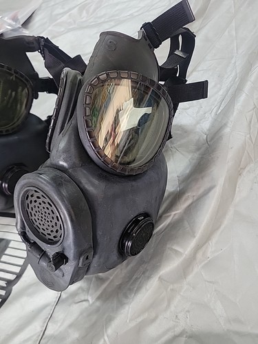 US Military M17 A2 Gas Mask NBC Respirator US S Vintage | eBay