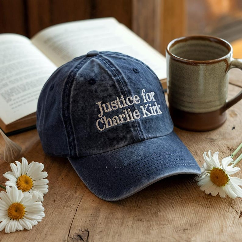 Justice for Charlie Kirk Hat, Assassination Hat, Charlie Kirk Hat ...