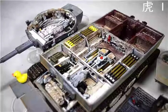 1/35 Tiger Tank Early Type Full Internal Model Finished OEM Tiger I ...