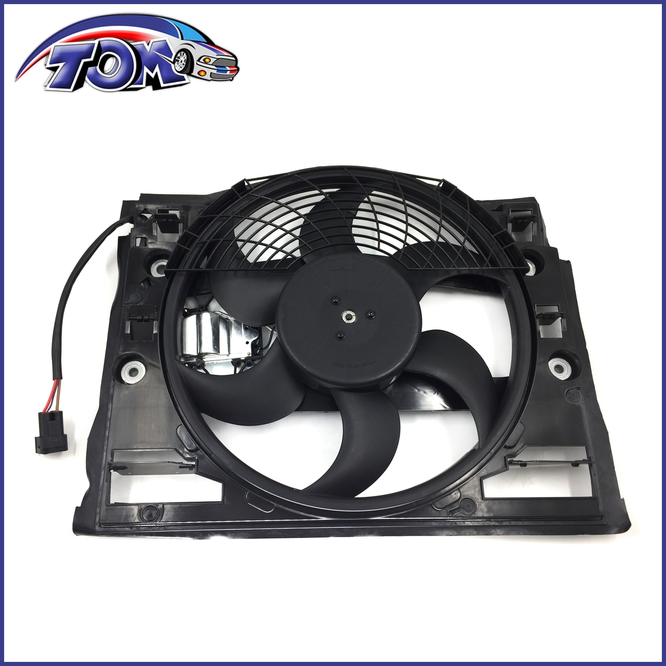 Brand New Ac Condenser Cooling Fan For Bmw 320i 323i 325i 328i 330i ...