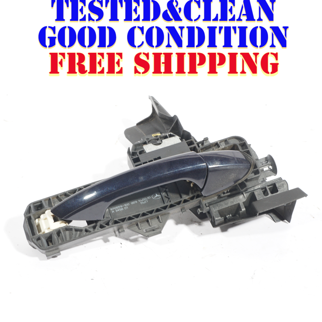 08 - 11 MERCEDES C300 FRONT RIGHT PASSENGER SIDE EXTERIOR DOOR HANDLE ...
