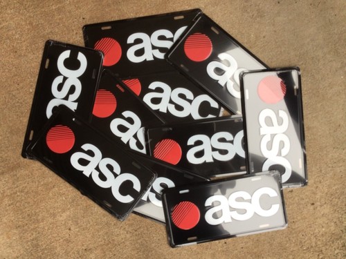 ASC LICENSE PLATE — BUICK GNX CHEVROLET CAMARO PONTIAC FIREBIRD ...