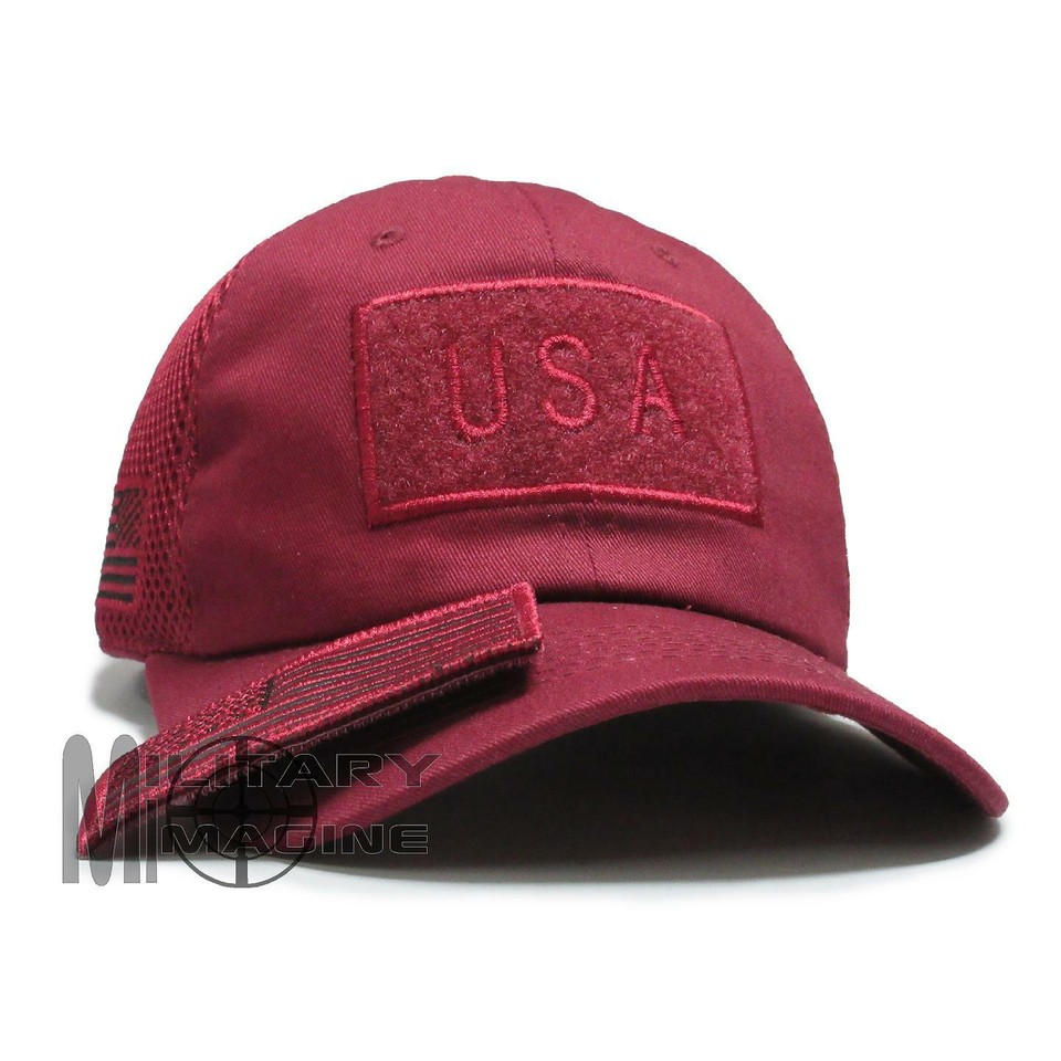 Tactical Operator Military cap USA American Flag hat Detachable Patch ...