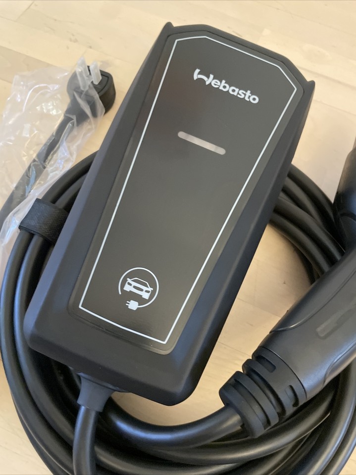 Webasto Go EV Charger - Dual Voltage Portable Cordset 120V 5-15 ...