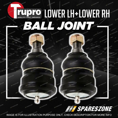 Pair Trupro Lower Ball Joints for Toyota Corolla KE70 T18 Corona RT142 ...