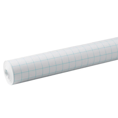 Pacon Grid Paper Roll, White, 1" Quadrille Ruled 34" x 200', 1 Roll | eBay