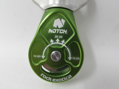 SHERRILL NOTCH ROOK TRIPLE ATTACHMENT PULLEY - ARBORIST RIGGING ...