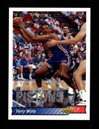 1992 Upper Deck #292 Terry Mills Nets Michigan 8 - NM/MT | eBay