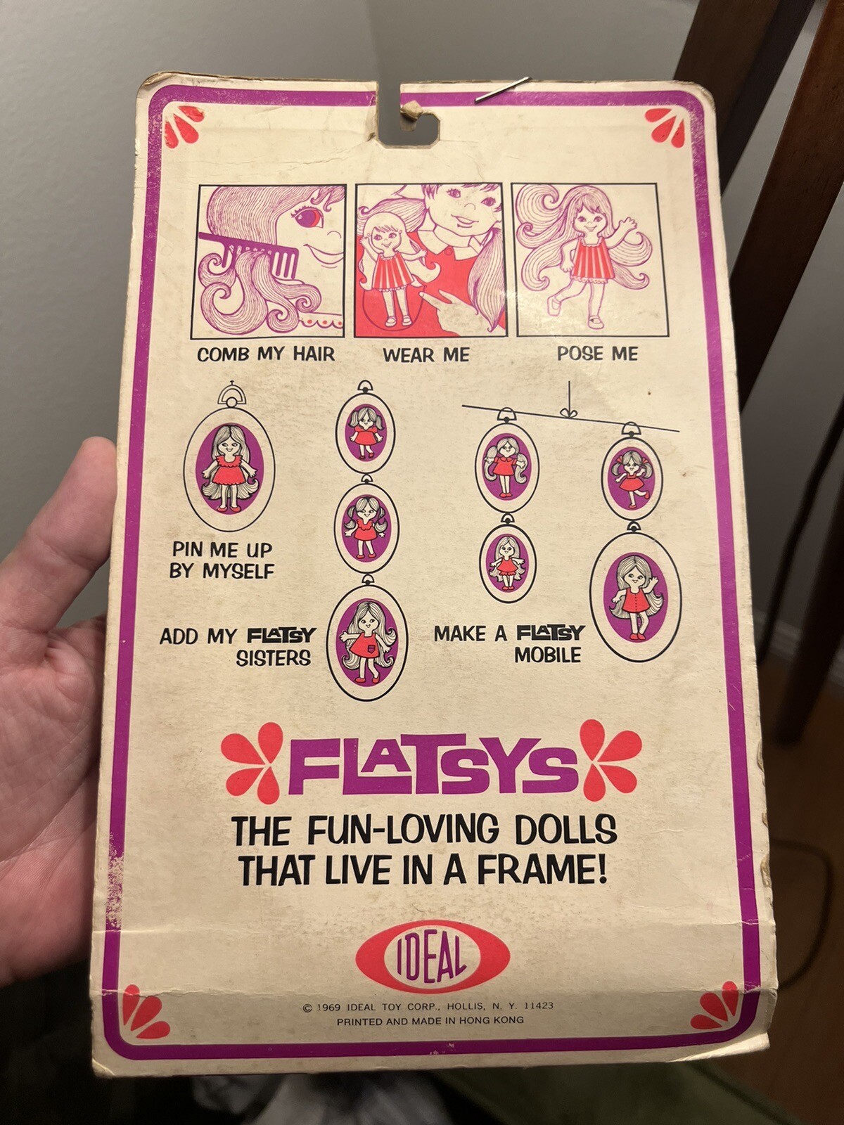 Vtg. Flatsy Locket Doll NRFB | eBay