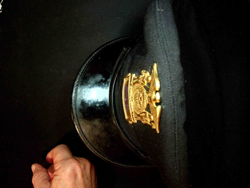 Sheriff Uniform Dress Hat With Visor And Badge | eBay