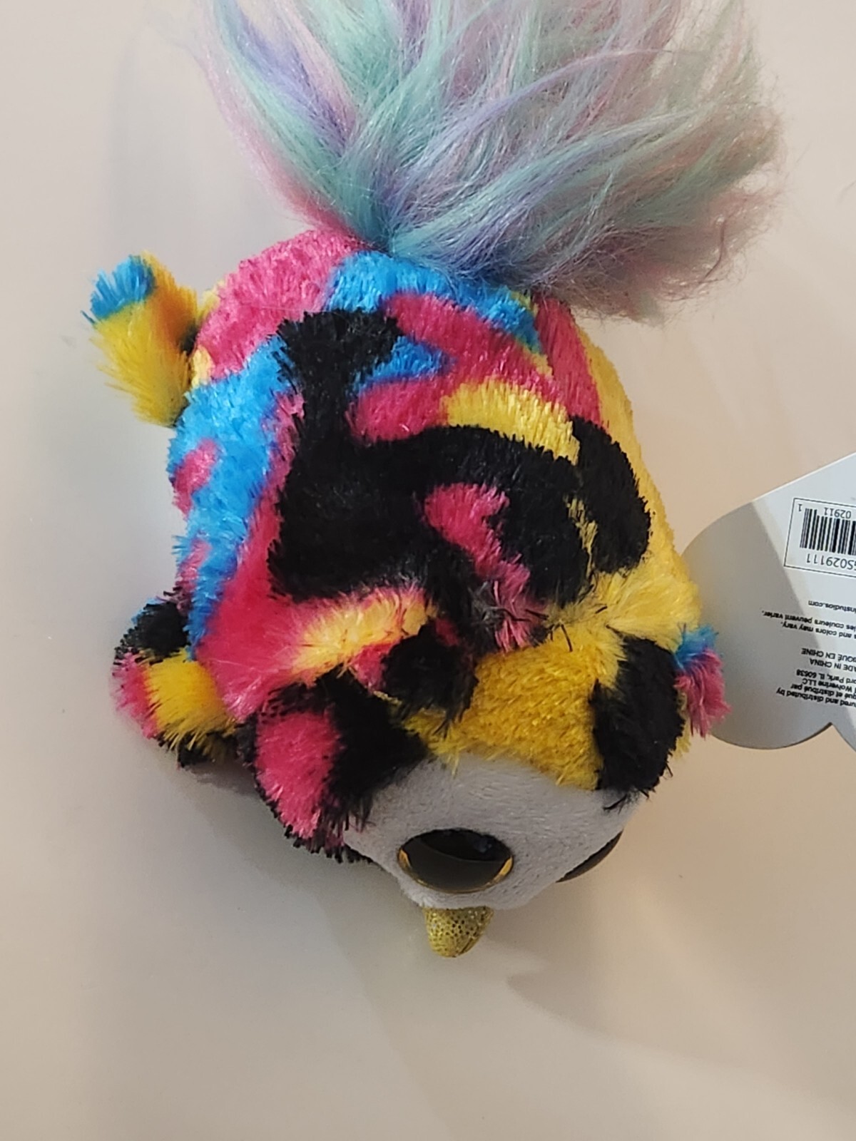 Fuzzee Tails Goldie Born 6/21 Multicolor Owl Plush Stuffed Animal 5 ...