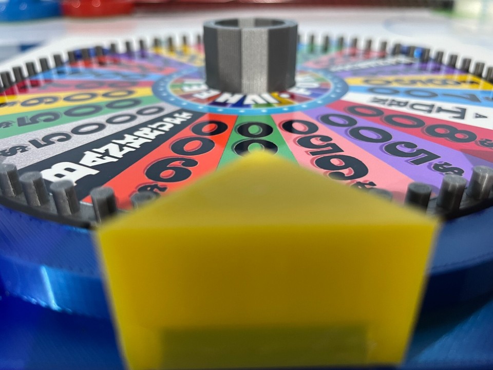 Optional DELUXE 3 ARROW Base Wheel of Fortune Spinner Bonus Round ...