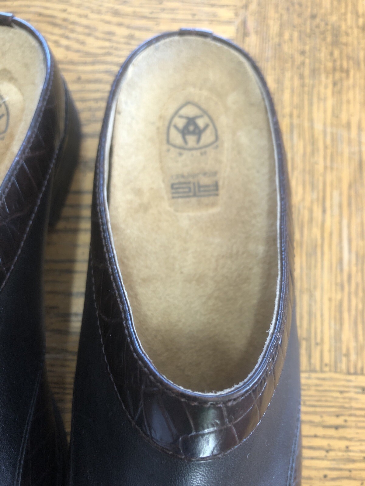 ARIAT Clogs Slides 94302 Women's US 7 B Leather EUR 37.5 M Shoes UK 4.5 ...