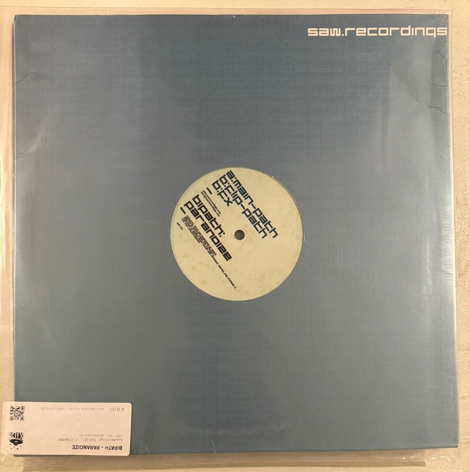 BIPATH – PARANOIZE - VINYL EP BLACK - VG+ - A4 | eBay