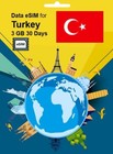 SALE! Turkey Travel SIM Card DATA eSIM 3GB 30Days QR Code 1 Day ...