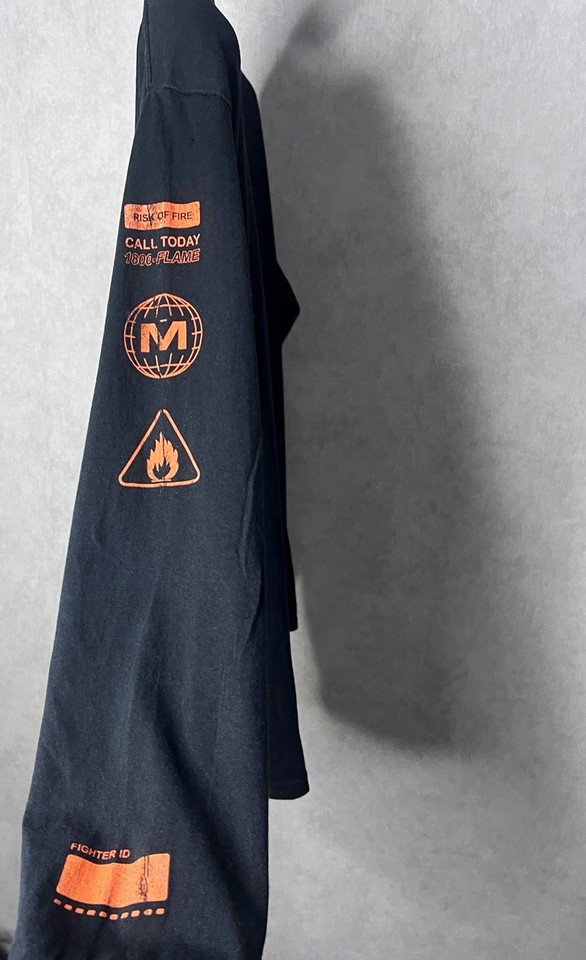 Scuffed worldwide Fire and Rescue Misfits Long Sleeve Black Size Medium ...