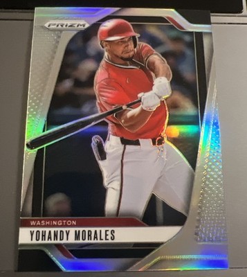 2025 Panini Prizm YoHandy Morales Silver Prizm #190 Washington ...