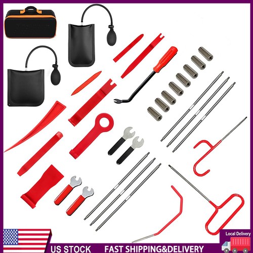33pcs Emergency Auto Tool Window-Car Door Lock/Unlock Universal Repair ...