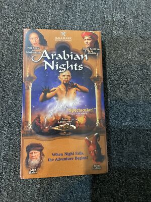 Arabian Nights Jason Scott Lee Mili Avital VHS Hallmark 1999 New ...