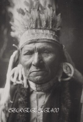 Vintage Photo Reprint/NEZ PIERCE CHIEF - YELLOW BULL/Date Unknown/4x6 B ...