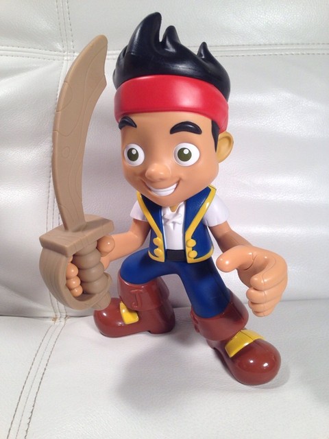 9" DISNEY TALKING Jake Neverland Pirates Toy EUC | eBay