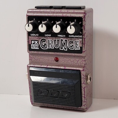 Vintage DOD FX69B Grunge Distortion Guitar Effect Pedal Grunge Guitar ...