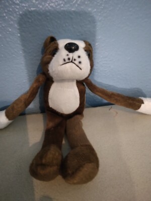 Long arm dog brown and white with hook and loop hands 275798 | eBay