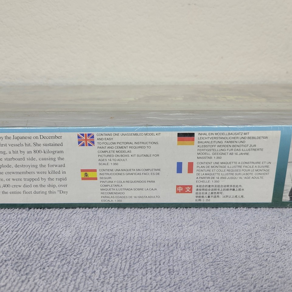 Mini Hobby Models USS Arizona (1941) BB-39 1/350 NIB Model Kit Sealed ...