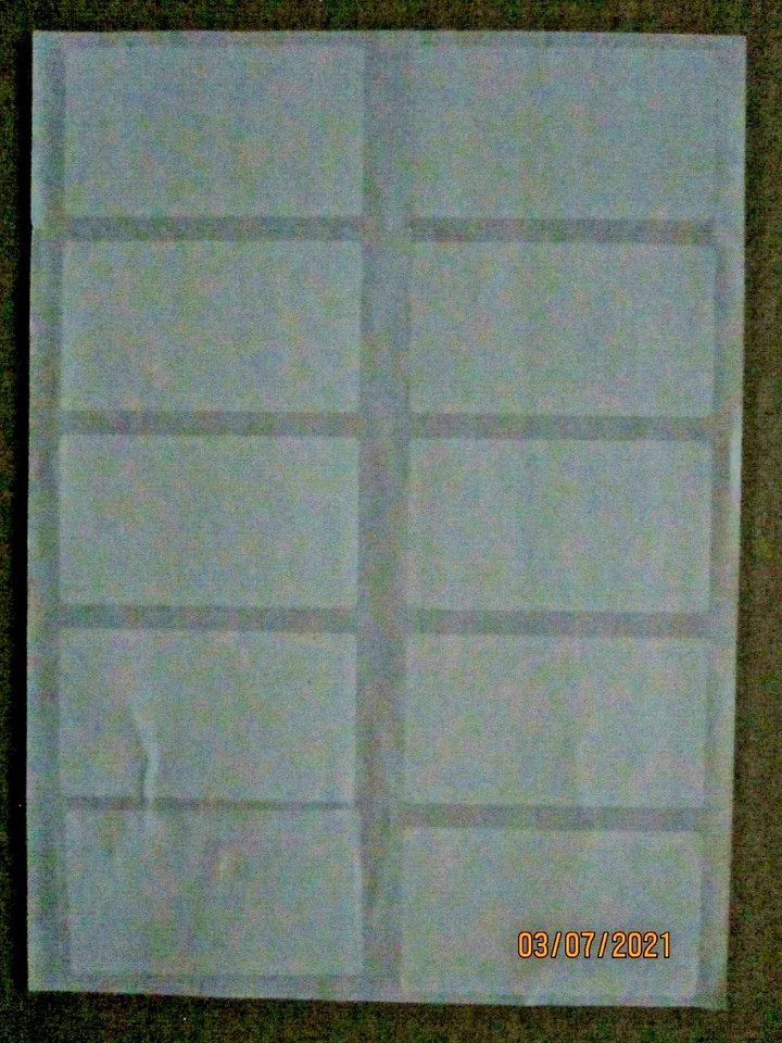 2020 ATM FOREVER FLAG STAMP FULL SHEET OF 10 INVERTED MISPRINTED ...