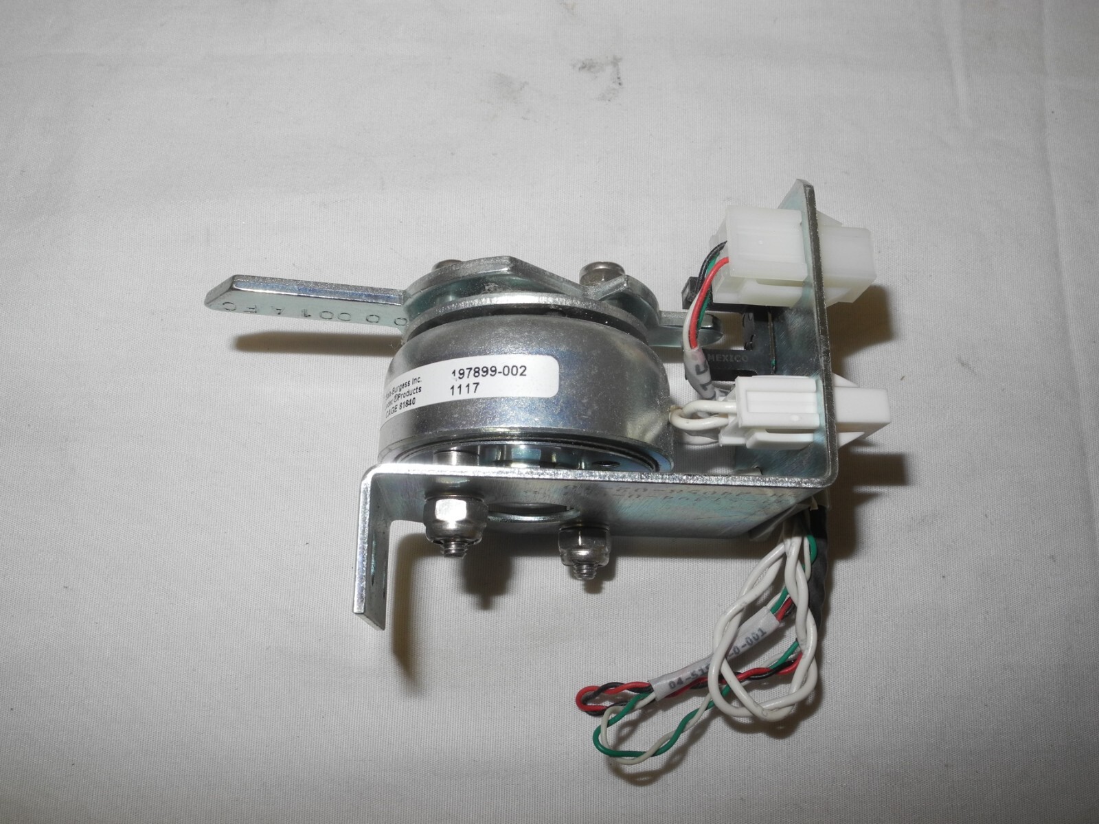 ASP STERRAD NX 10033 197899-002 SOLENOID CAGE DOOR LOCK ASSEMBLY SAIA ...