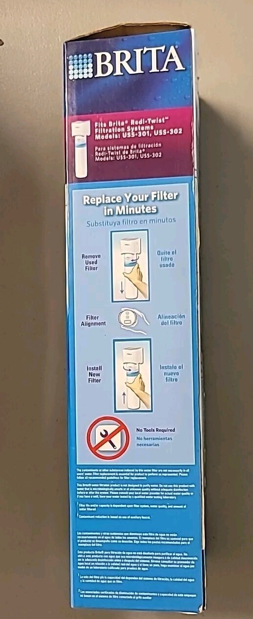 Brita Redi-twist Replacement Filter B Usf-202 Healhier Great-tasting ...