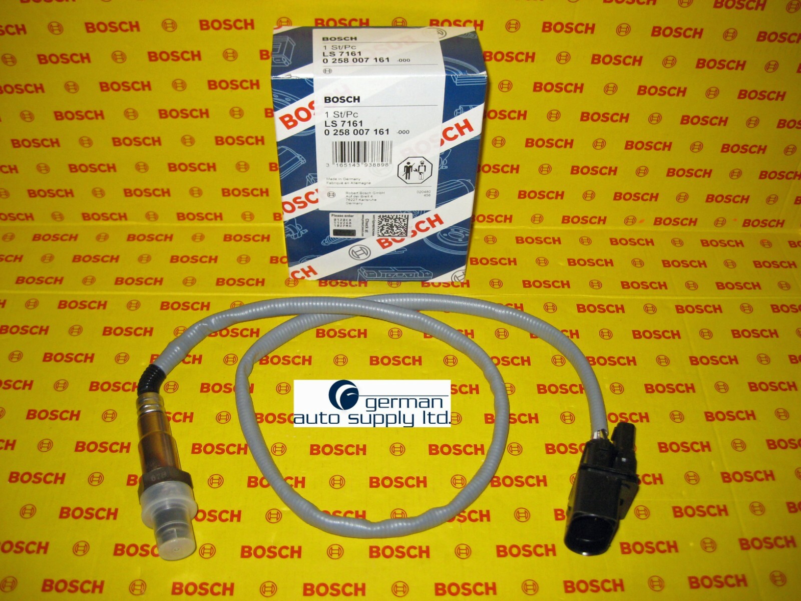 Mercedes-Benz Oxygen Sensor - BOSCH - 0258007161, 17242, 17161 - NEW ...