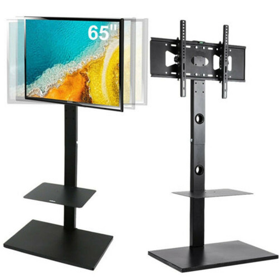 Universal TV Entertainment Center Media Towers Floor TV Stand Table ...