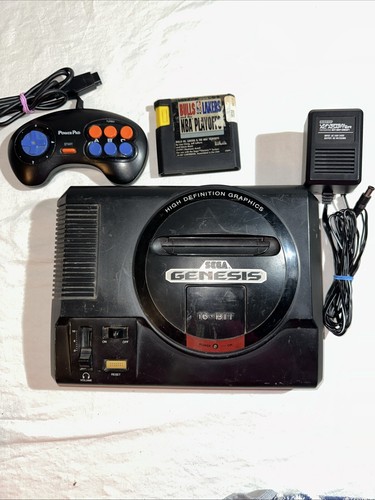 Sega Genesis Console 16-Bit Model 1601 With 3 Button Controller Game ...